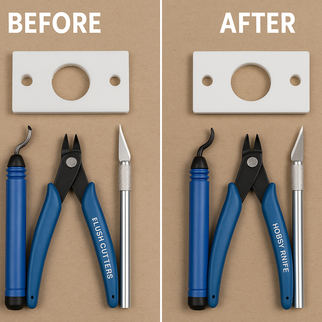 How to Clean Up Prints Without Sanding for Hours – Forgely